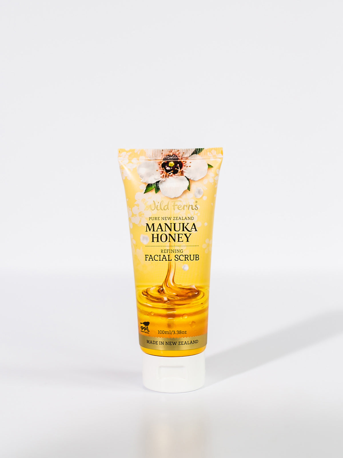 Manuka Honey Refining Facial Scrub, 100ml – Wild Ferns New Zealand